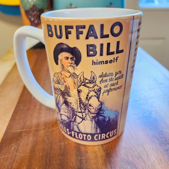 Kitchen | Vintage Buffalo Bill Mug Wild West Has Pictures And Info On ...
